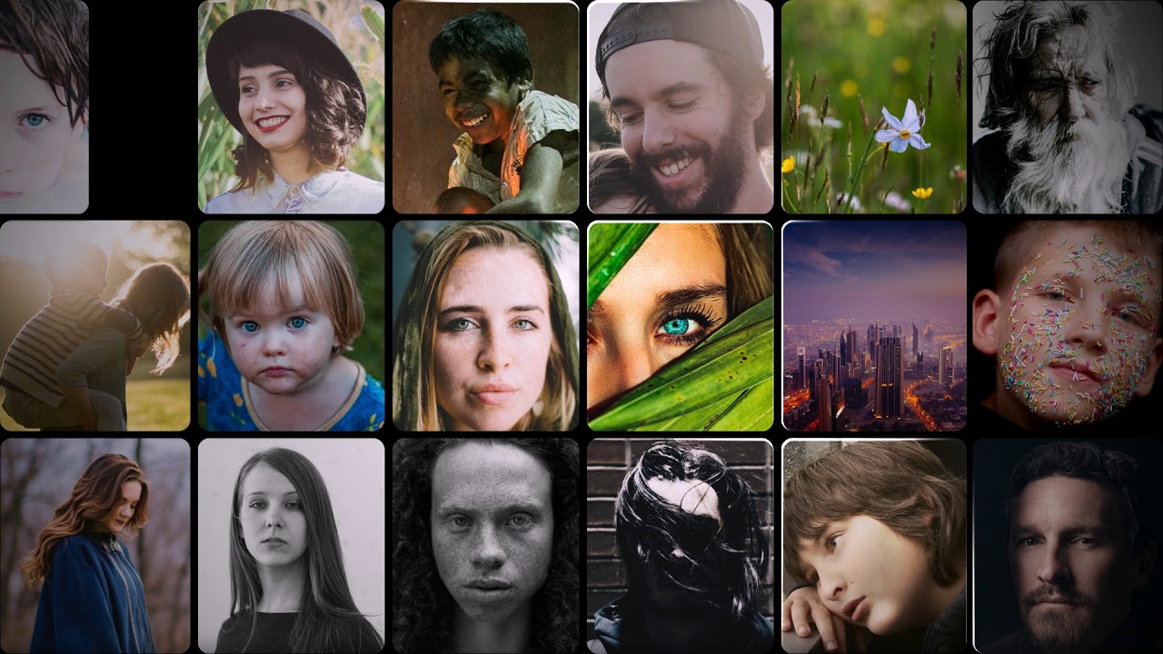 MotionElements Puzle Photo Logo 10843458 - YouTube