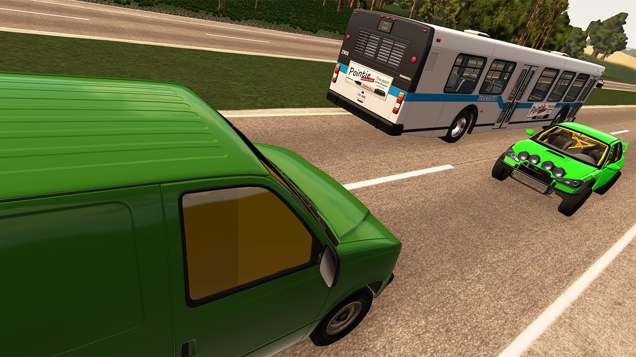 Epic High Speed Car Crashes #2 - High Speed Car Accident - BeamNG.Drive ...