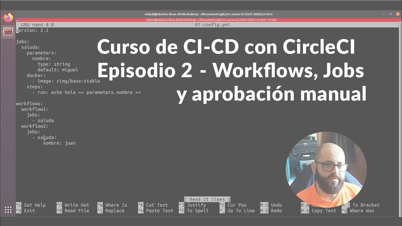 Curso Gratis de CI/CD Con CircleCI! Episodio 2 - Workflows, jobs y ...