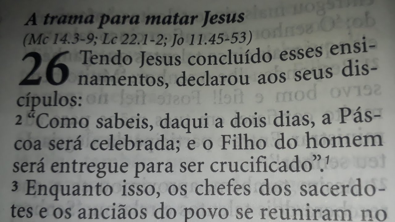 Mateus 26 | Bíblia King James Atualizada (KJA) - YouTube