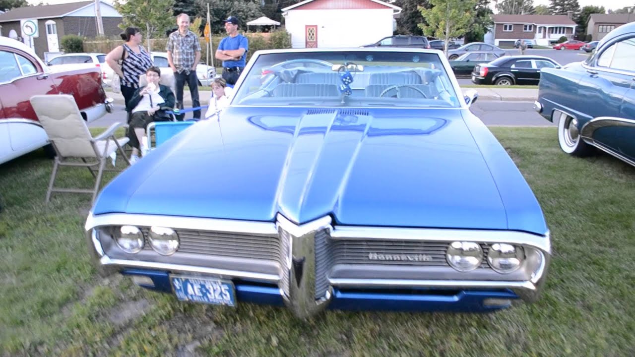 COOL 1968 PONTIAC BONNEVILLE CONVERTIBLE - YouTube