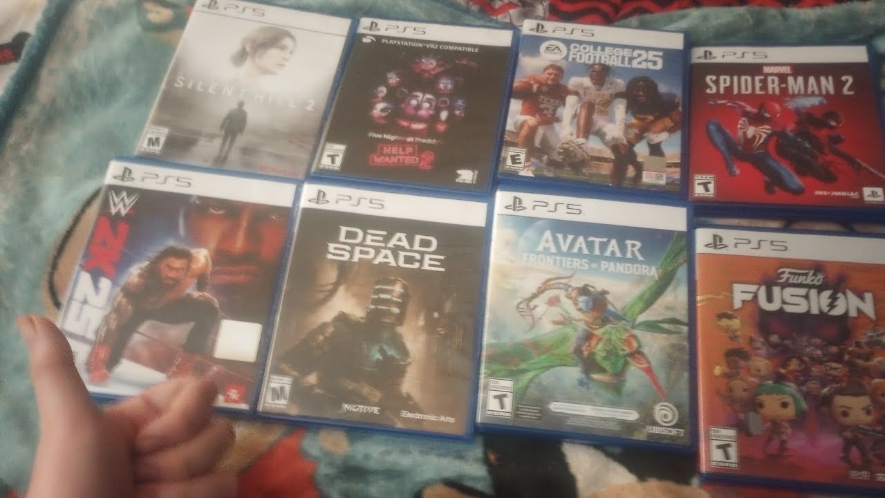 My PlayStation 5 Physical Copy Collection - YouTube