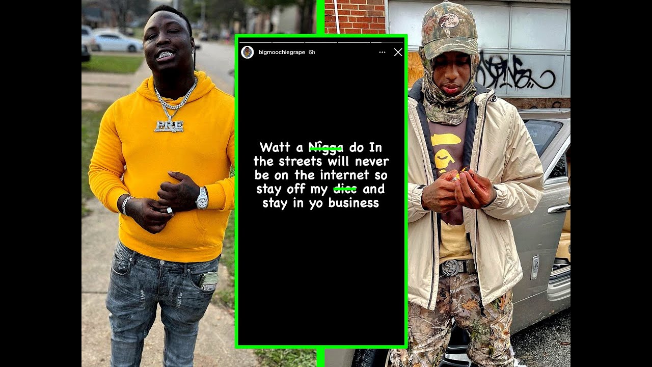 Young Dolph's Artist Big Moochie Grape Responds To Bloggers Saying He Got Robbed For PRE Chain ...