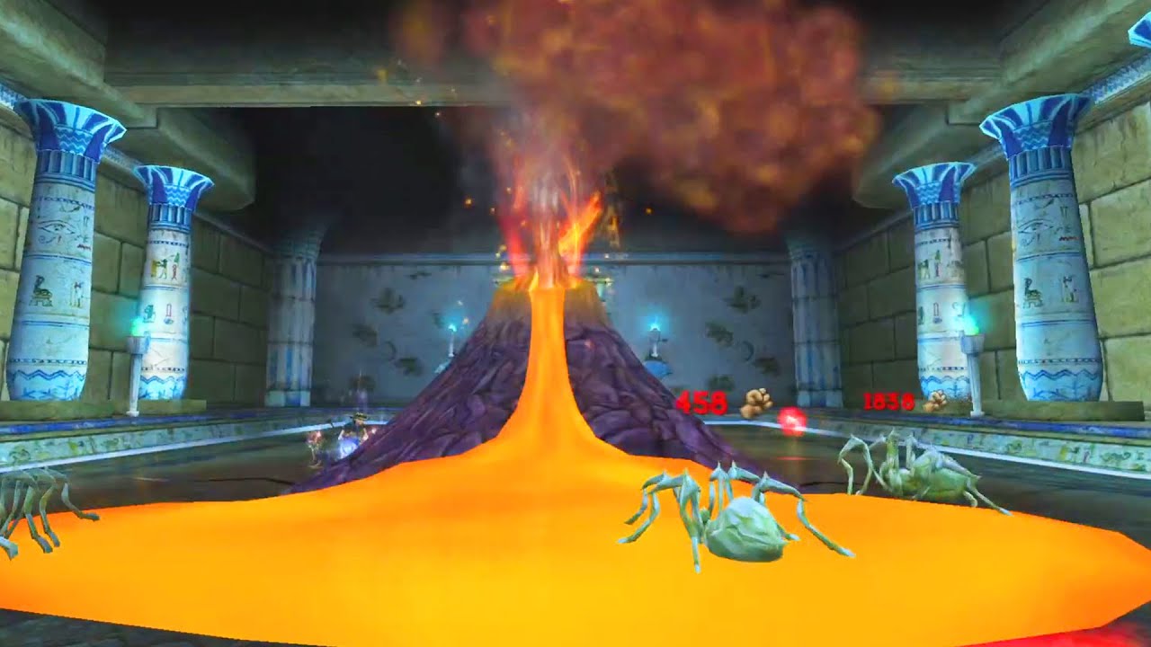 Wizard101: UPDATED Rain of Fire Animation - YouTube