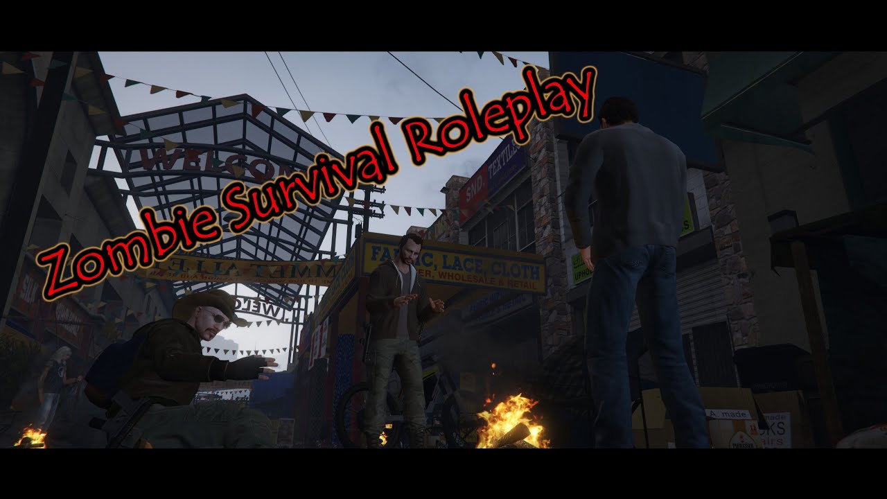 Zombie Survival Roleplay | Zombody Once Told Me FiveM Server - YouTube