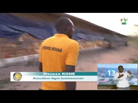 Visite d'une ferme avicole autonome à Banfora de l'agrobusinessman Moussa KONE - YouTube