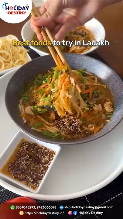 Top 7 Local Foods You MUST Try in Ladakh | A Day of Eating in Leh 🏔️ ...