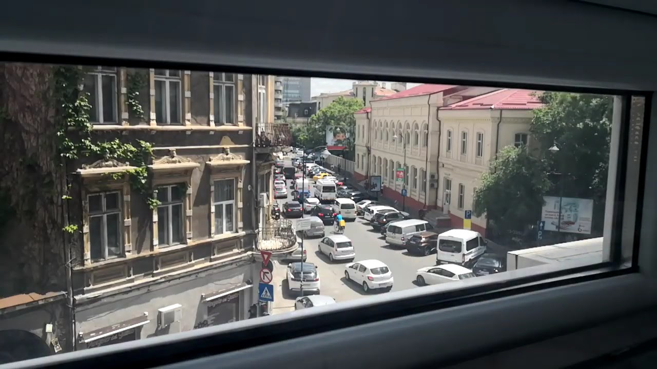 🚗 🚕 Bucharest traffic window view - Timelapse - YouTube