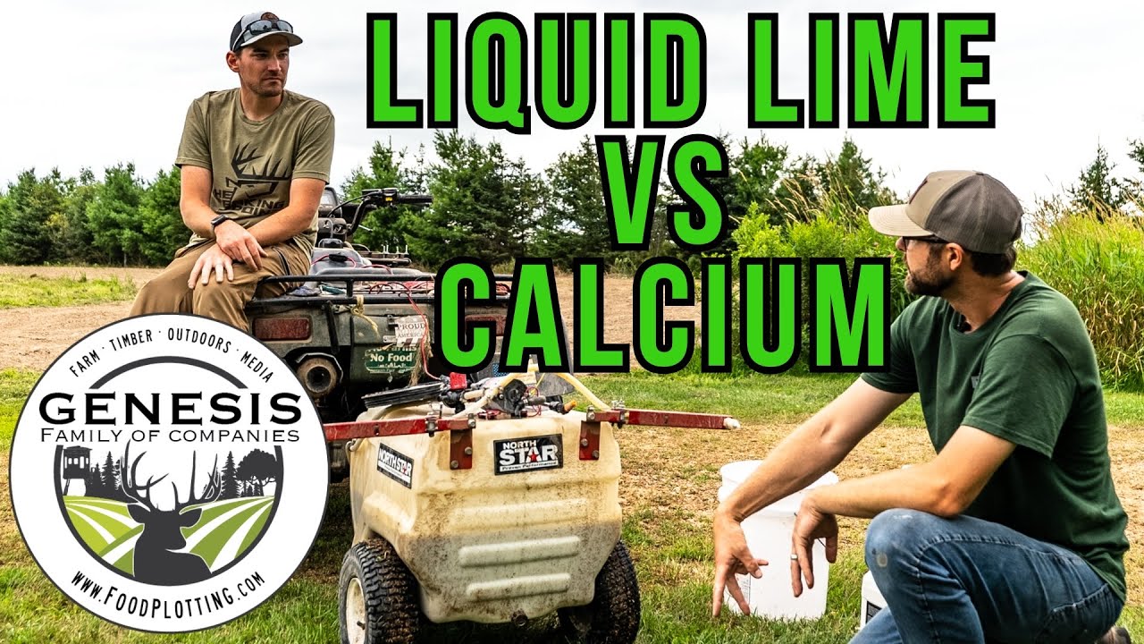 Liquid Lime Vs. Calcium For Food Plots - YouTube