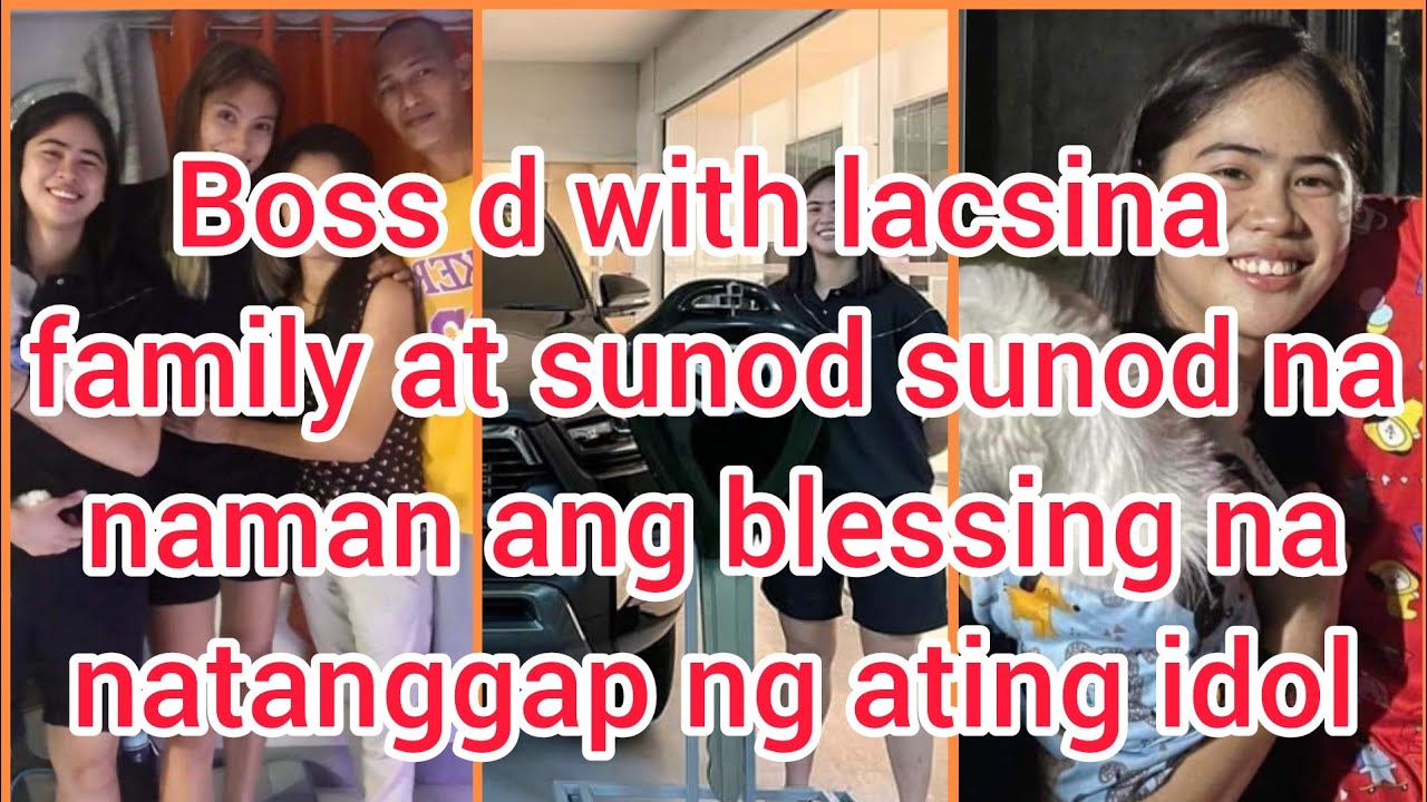 DEANNA WONG UPDATE WITH LACSINA FAMILY AT SUNOD SUNOD NA NAMAN ANG BLESSING NA NATANGGAP NI BOSS ...