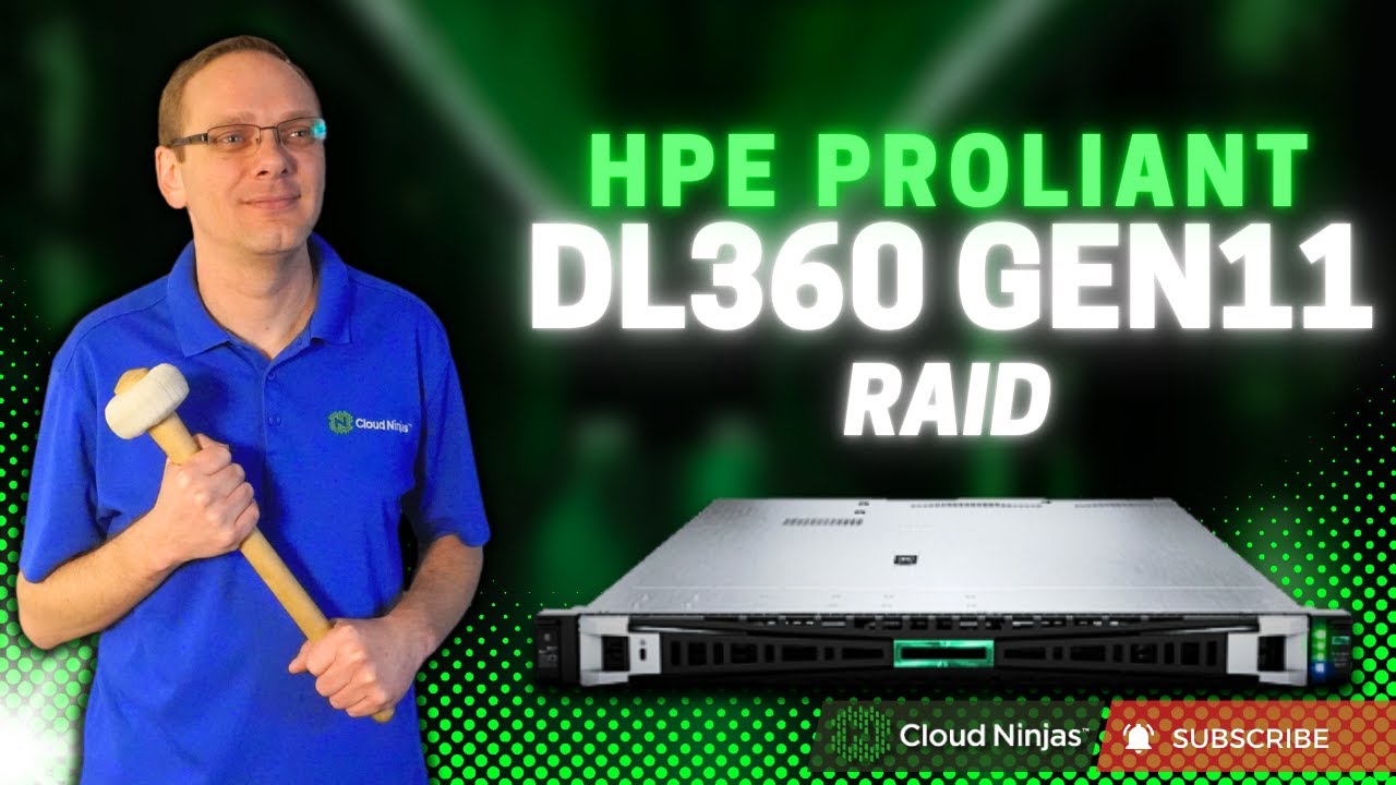 HPE ProLiant DL360 Gen11 Server RAID Overview | Review Card Options ...