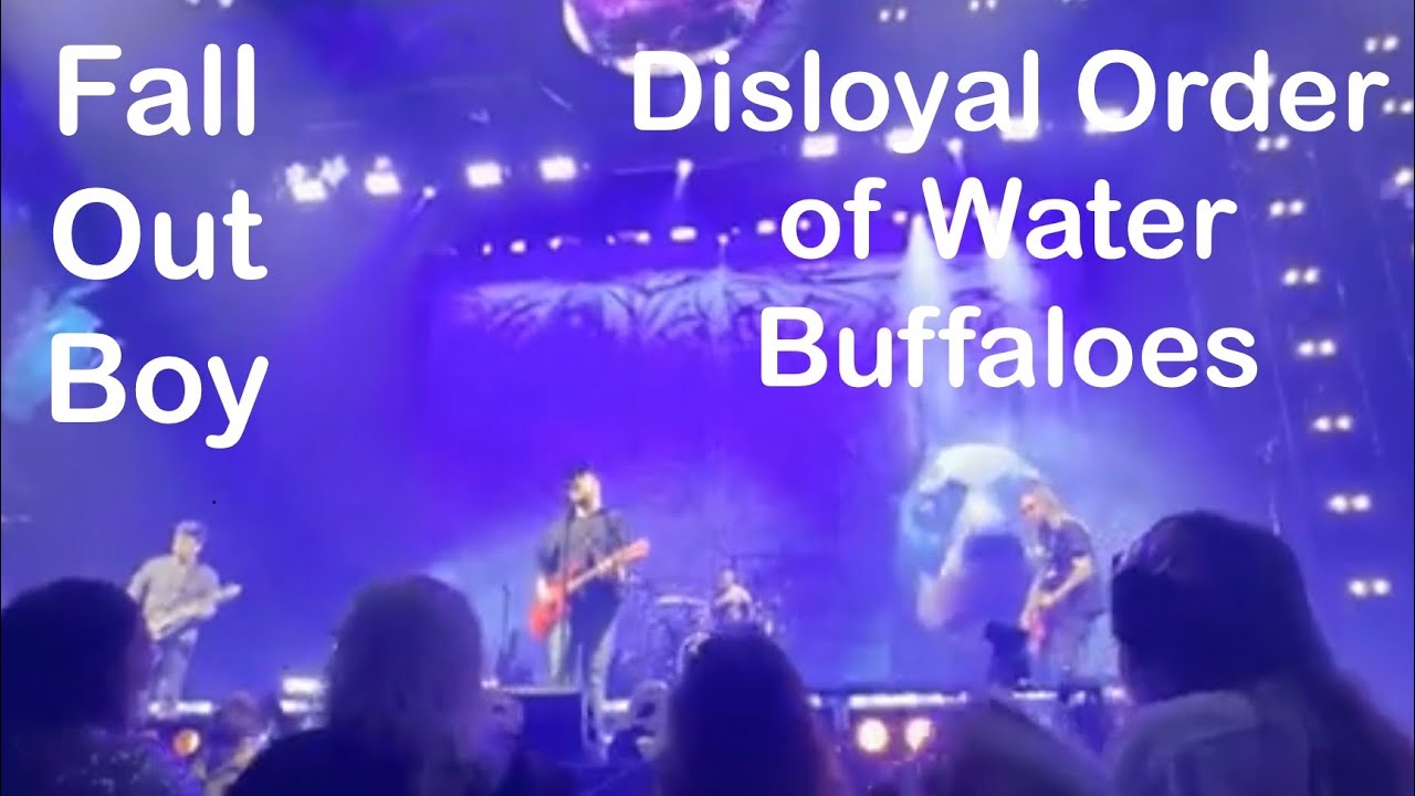 Disloyal Order of Water Buffaloes | Fall Out Boy | SO MUCH FOR (20 UR) DUST Tour | IA | Apr 3 ...