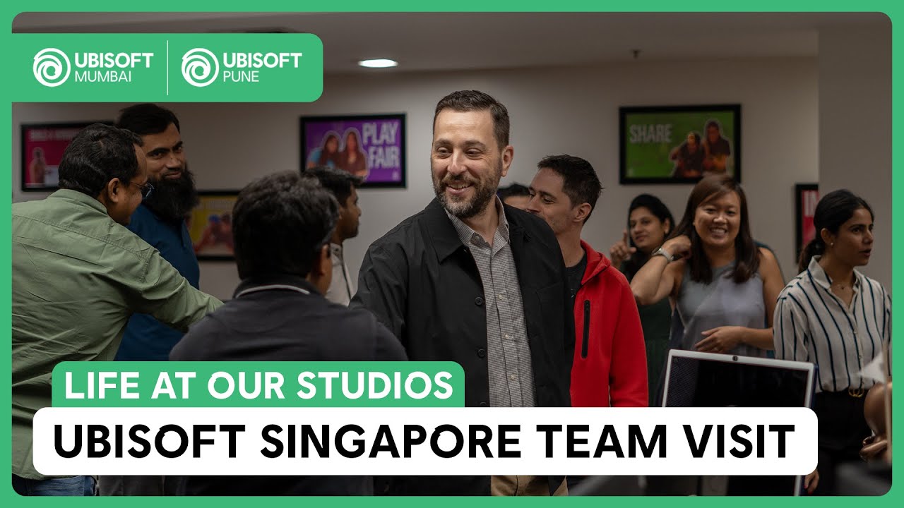 Ubisoft Singapore Team Visits Ubisoft India - YouTube