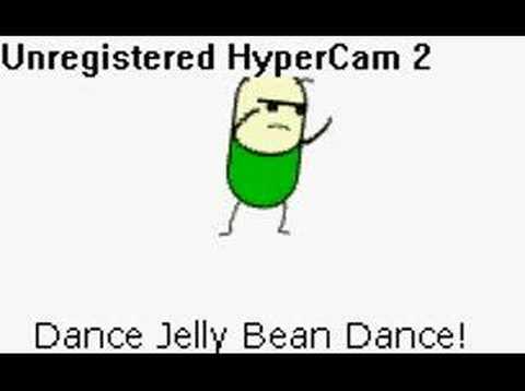 Dancing jelly bean - YouTube