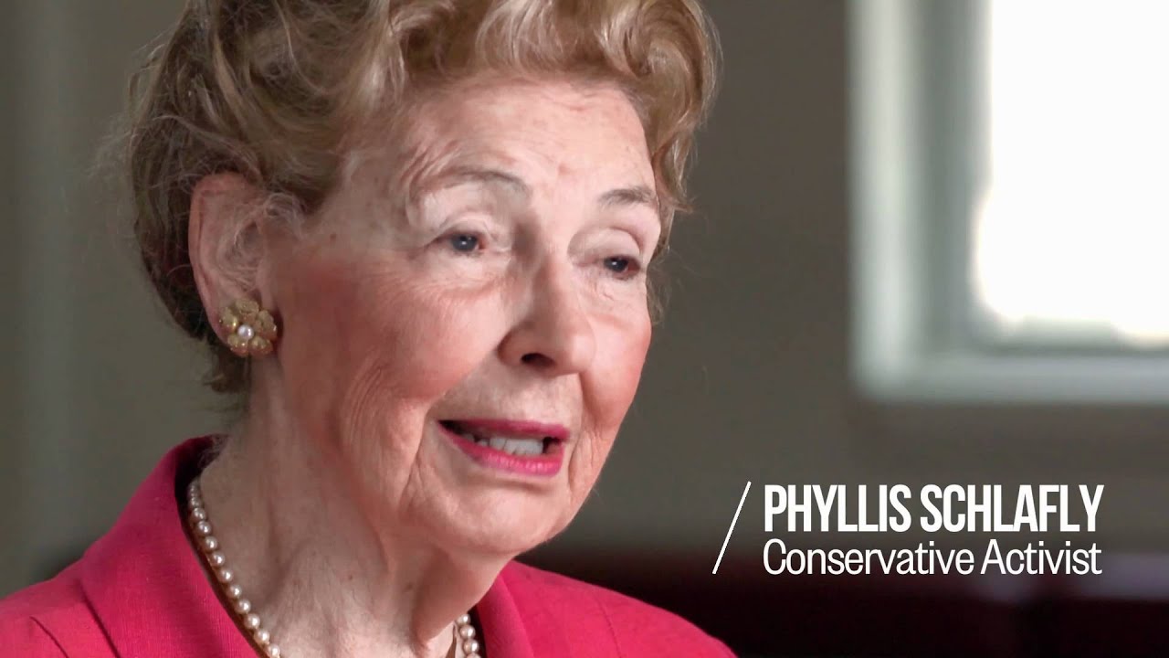 Phyllis Schlafly: First Job in Politics - YouTube