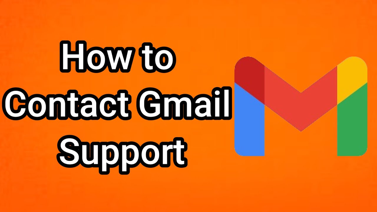 How to Contact Gmail Support - YouTube