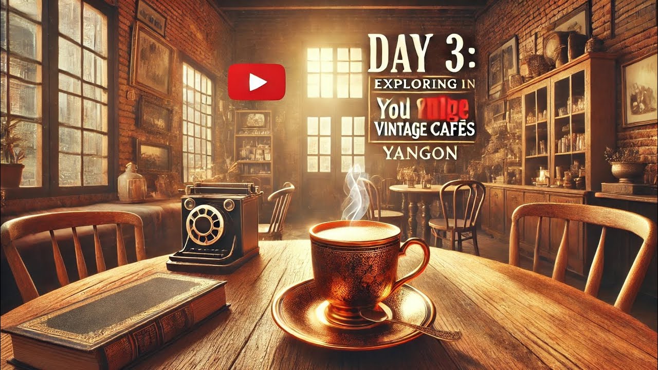 Day 3 in Yangon: Exploring a Charming Vintage Café | 365 Days in Yangon ...