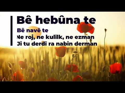 Kürtçe sözler - şiir