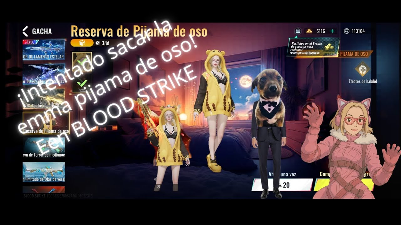 ¡Intentando sacar la nueva skin ultra de emma pijama de oso!😱👻🥵 En ...