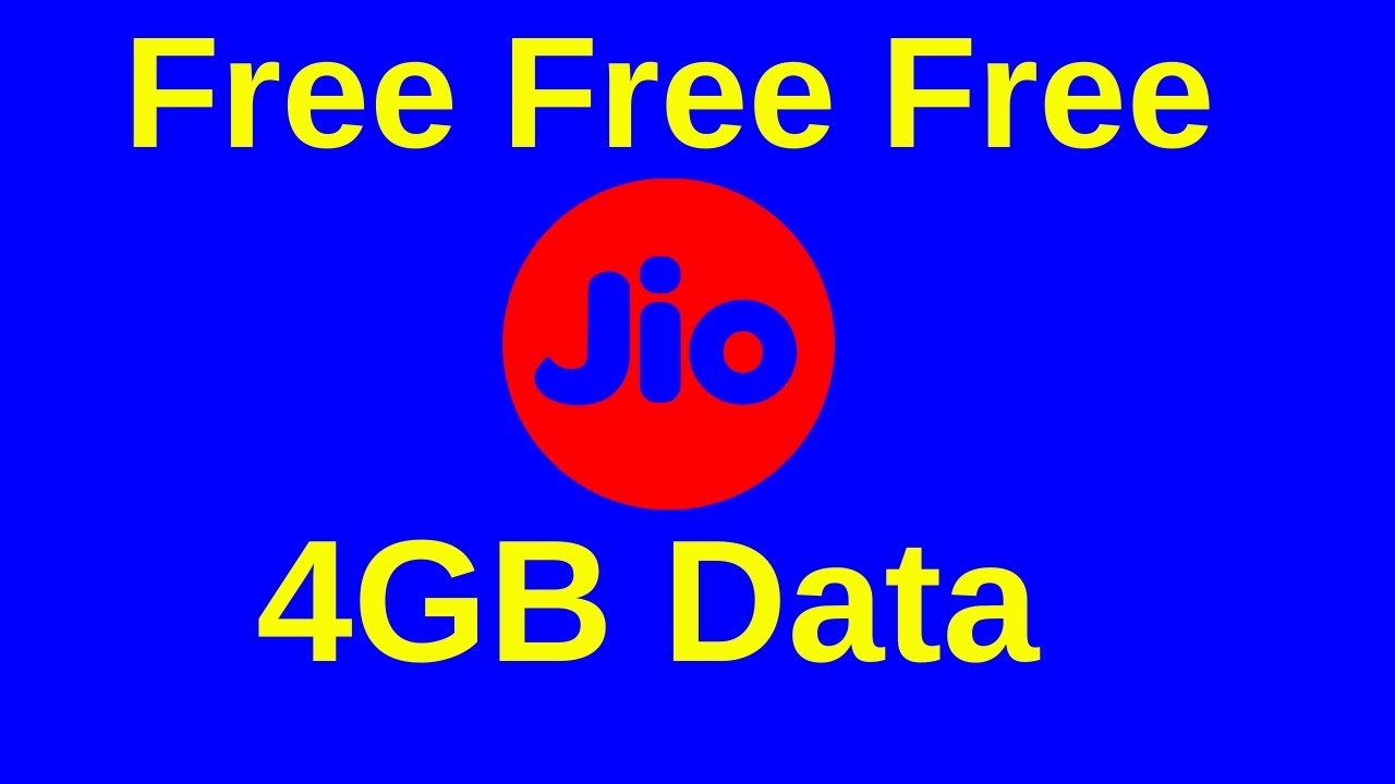 Jio Users Get Free 4GB Data !! Jio 16-Dec-2019 Offer - YouTube