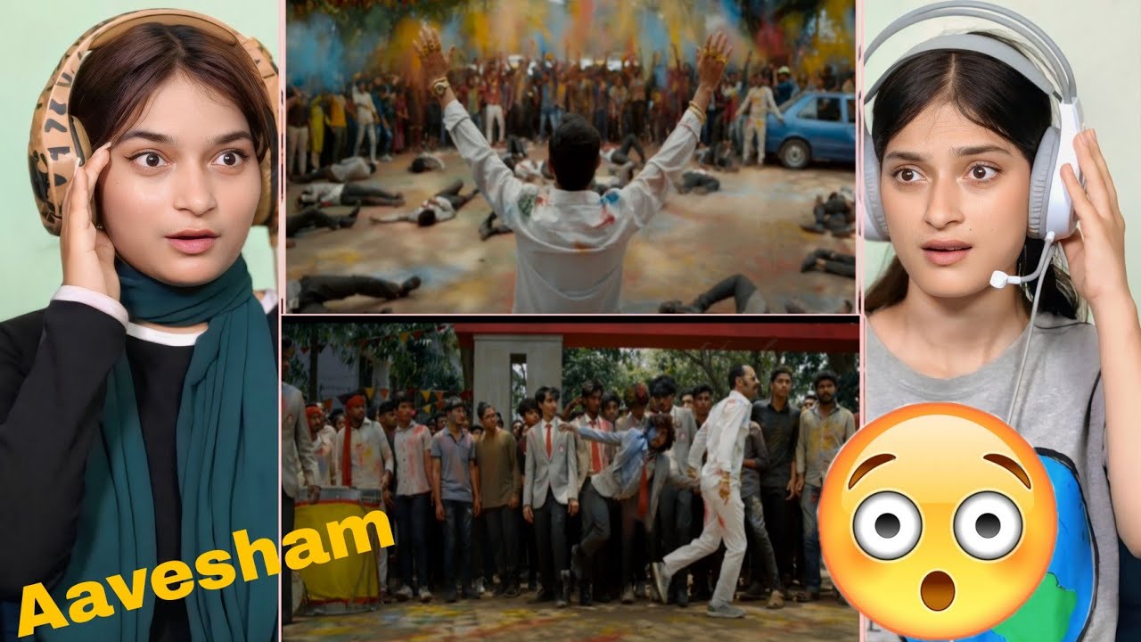 Aavesham MASS INTERVAL College fight scene Reaction | Fahadh Faasil ...