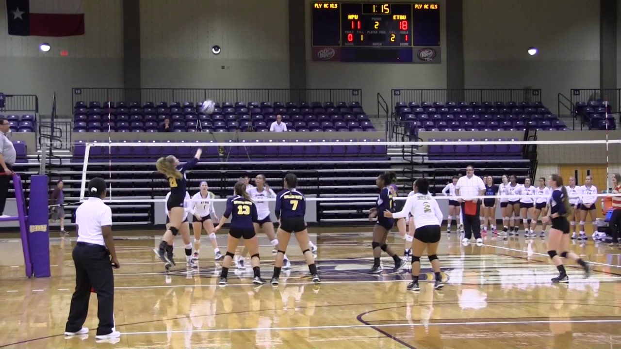 @ETBU_Volleyball - Howard Payne (ASC Tournament) - November 4, 2016 ...