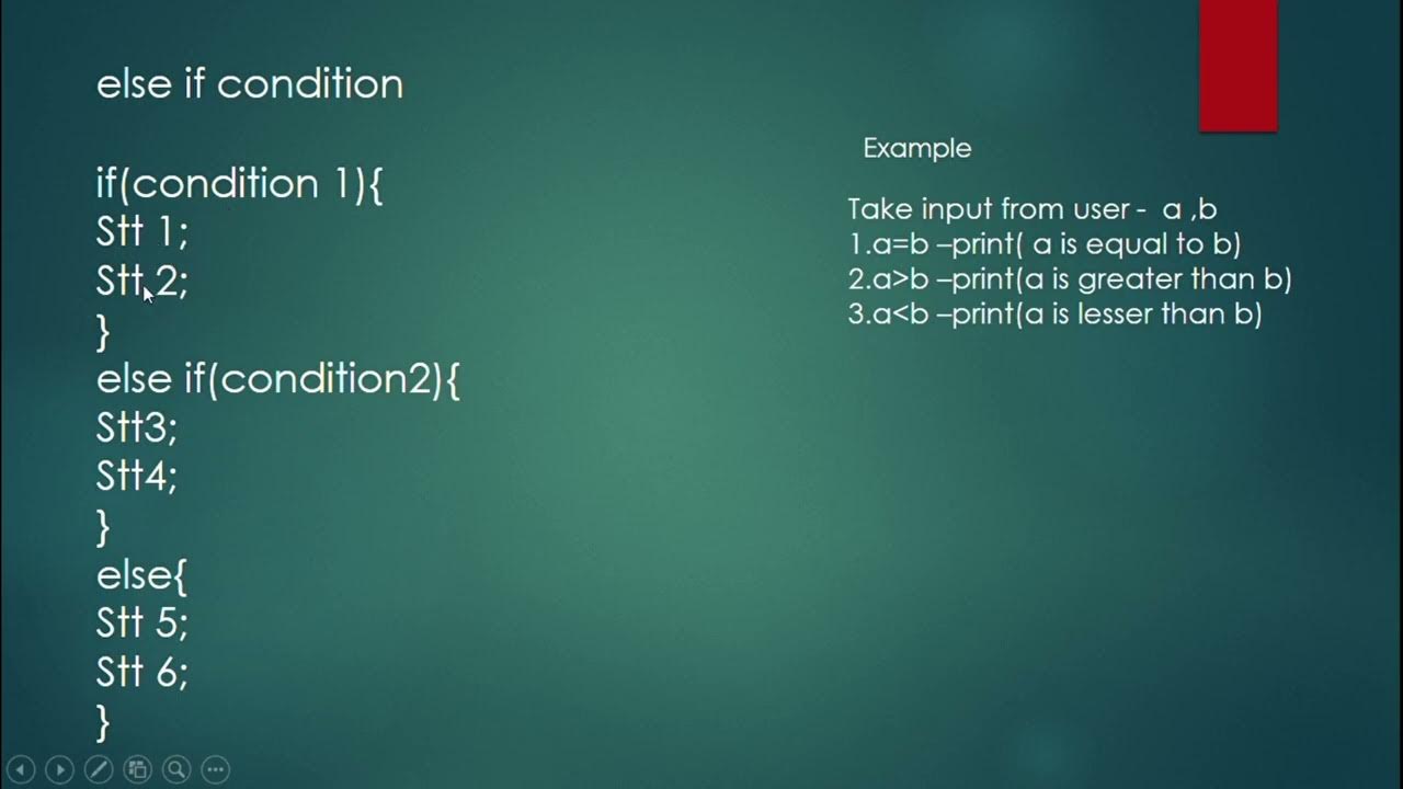 Java lecture 3|If-else,Else-if,switch break|Conditional statement - YouTube