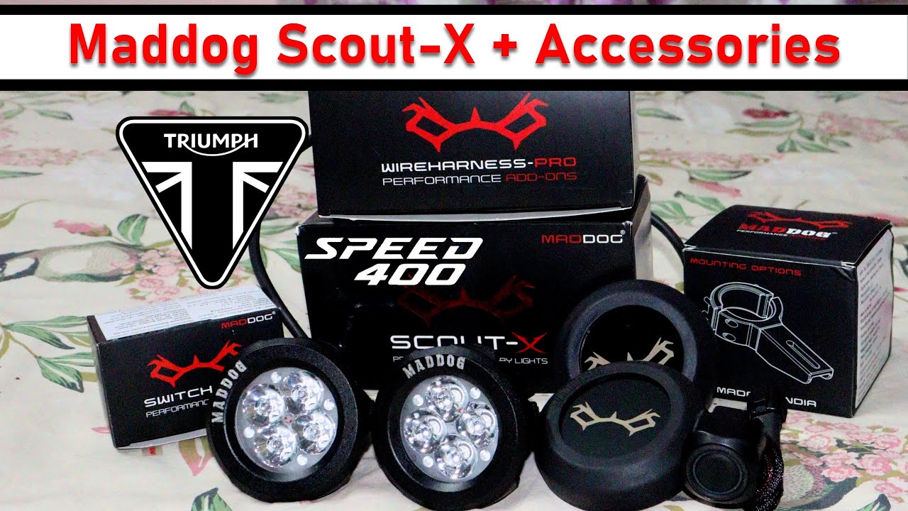 Maddog Scout X - Aux Light - Unboxing #maddog #scoutx #foglights - YouTube