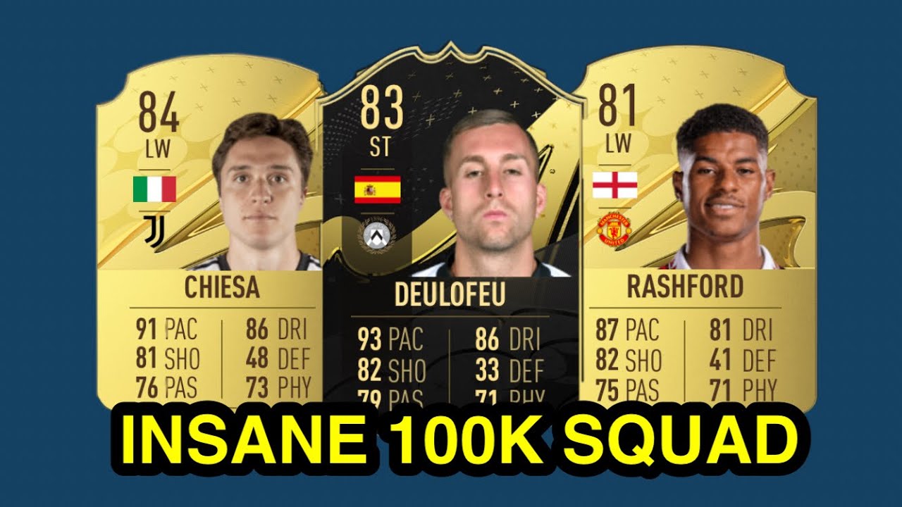 Insane 100k Hybrid Squad Builder In Fifa 23 Ultimate Team Ft Chiesa