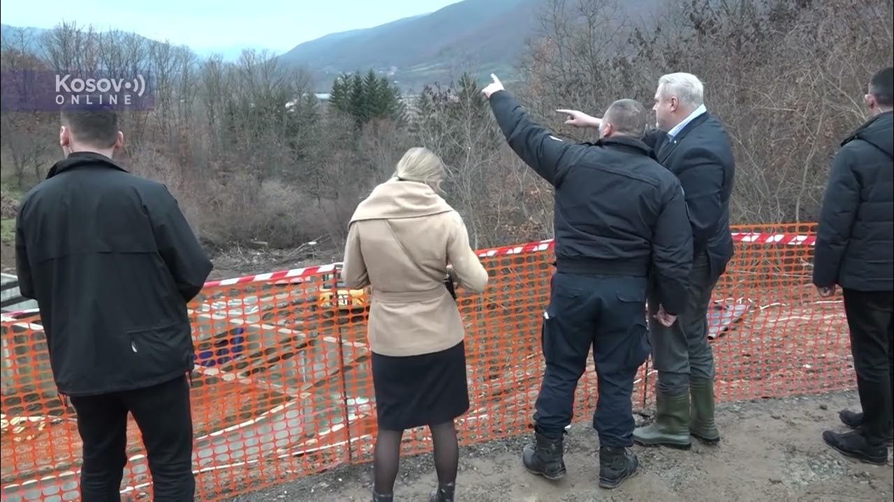 Zubin Potok, Teras obišao mesto eksplozije kanala Ibar Lepenac - YouTube