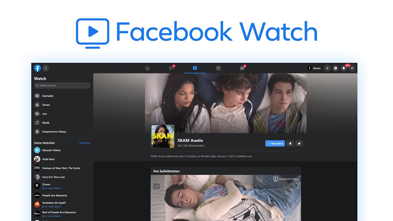 Facebook Watch (Tutorial) Shows, Videos & Livestreams einfach anschauen ...