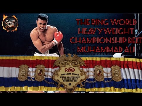 The Ring Magazine Award World Heavyweight Championship Belt Review ...