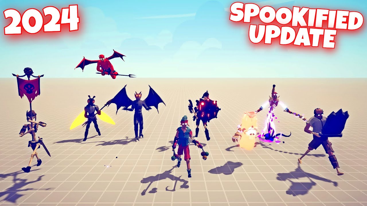 ALL SPOOKIFIED UNIT SHOWCASE - NEW YEAR UPDATE 2024 - Totally Accurate ...