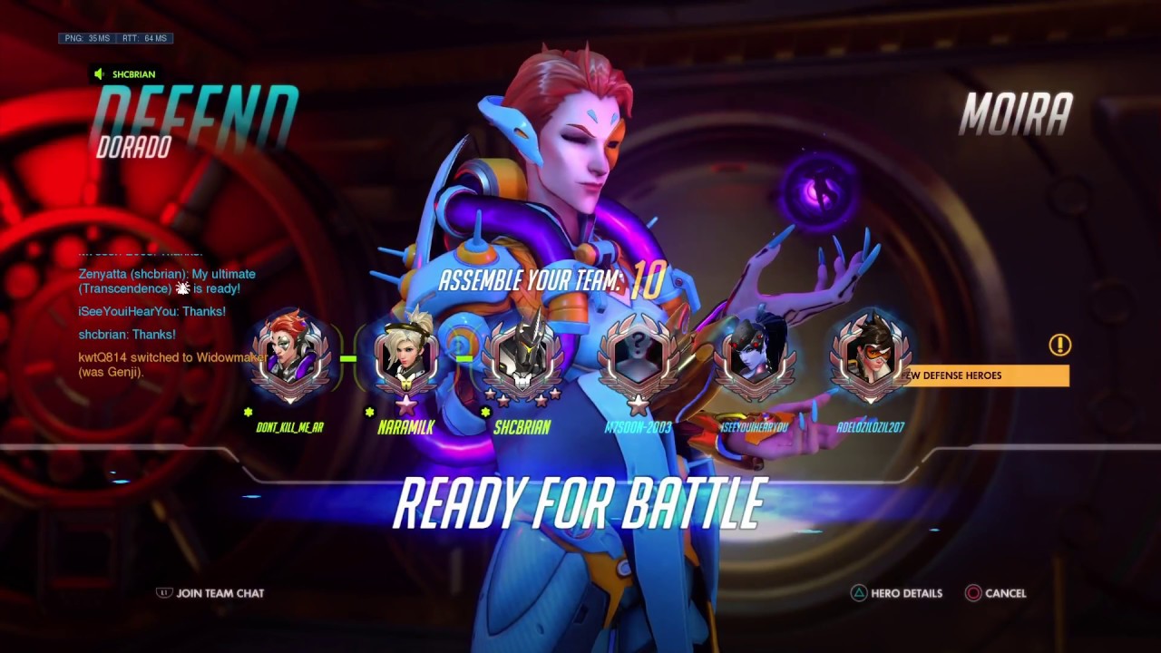 PS4 鬥陣特攻 守望先鋒 Overwatch。Moria。3 Healers, Can't Die - YouTube