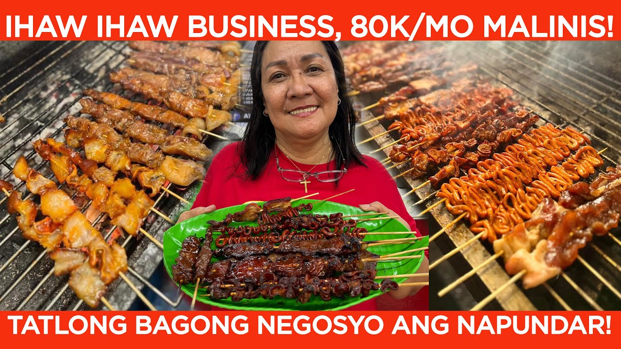 Ihaw Ihaw Business, 80k/mo malinis! Tatlong Negosyo ang napundar! - YouTube