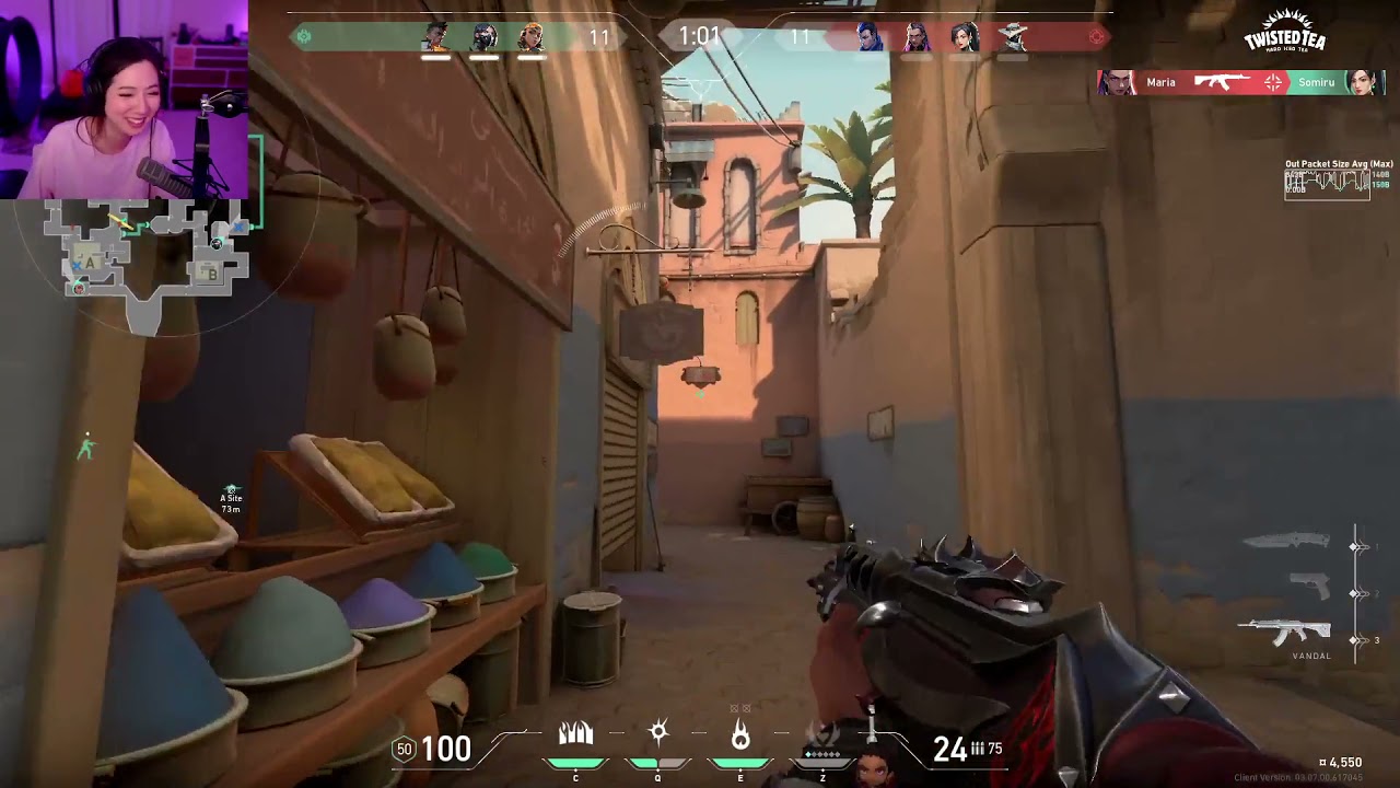 Fail Dodge Attempt By Fuslie - YouTube