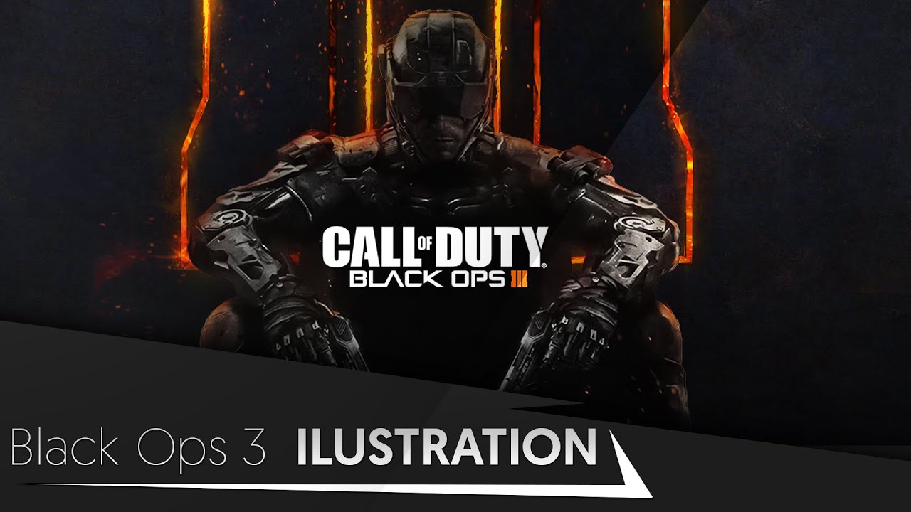 Black Ops 3 Illustration Speed Art - YouTube