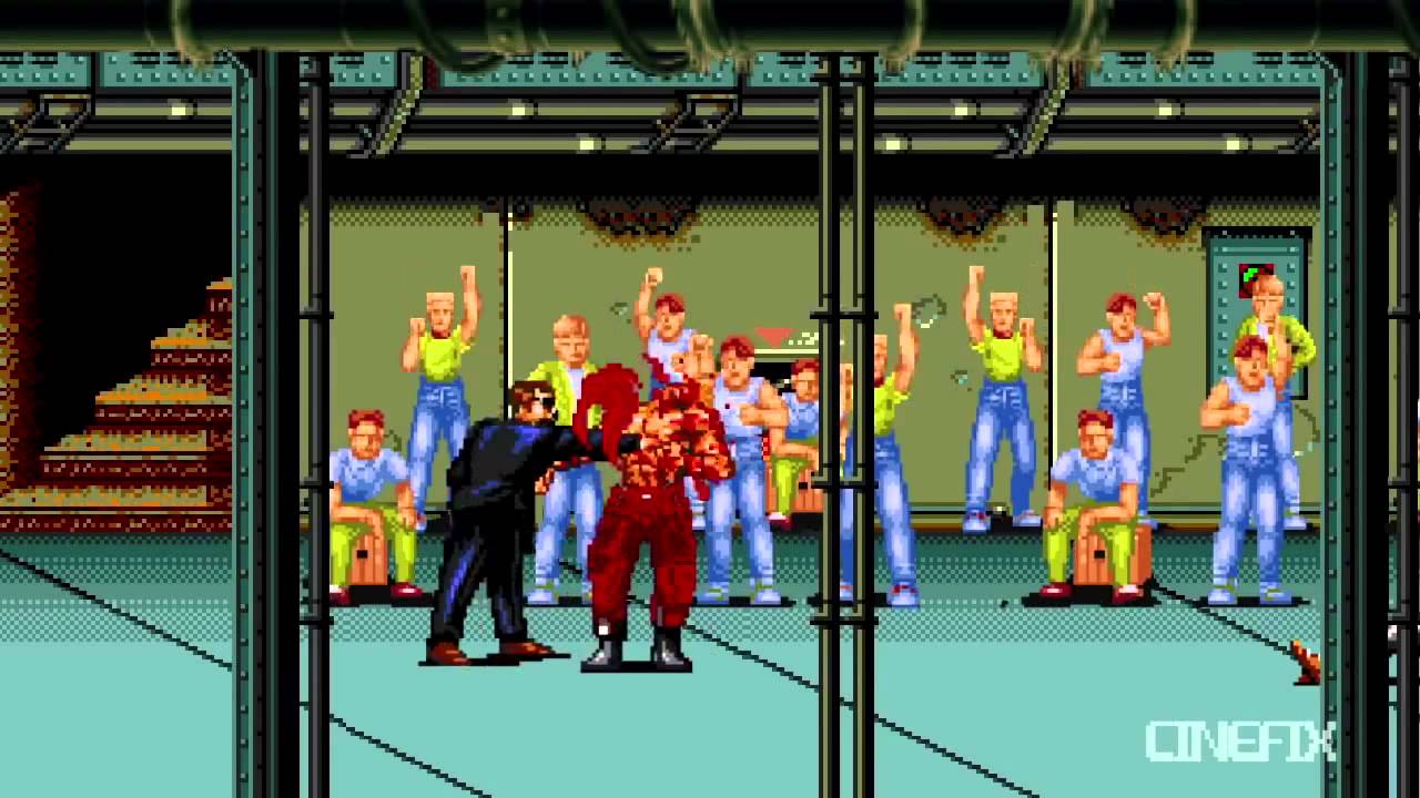 The Fake 8-Bit Fight Club Game - YouTube