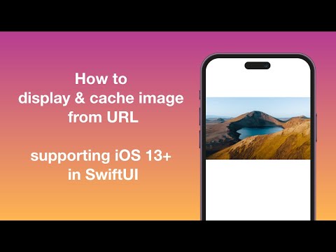 How to display and cache images from URL supporting iOS 13+ in SwiftUI