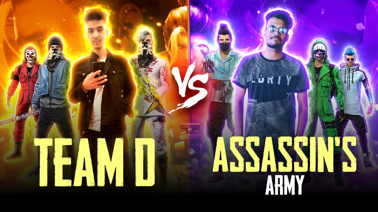 Team D Vs Assasins Army | Clash of Two Top Guilds in Region🔥Garena Free ...
