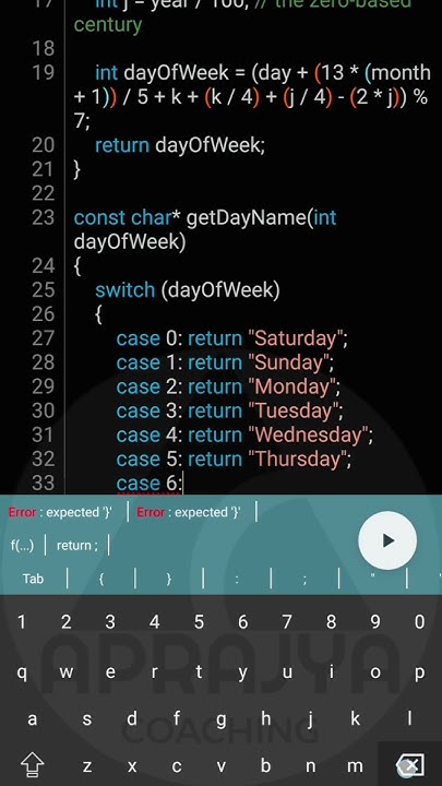 C program to find Day of 15th August 1947 #clanguage #programming #shorts #ytshorts #shortfeed # ...