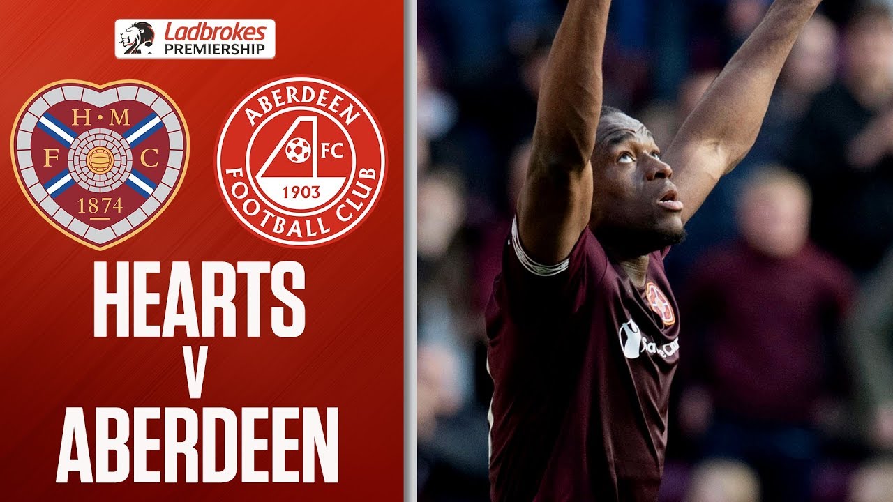 Hearts 2-1 Aberdeen | Ikpeazu Seals Comeback Victory for Hearts ...