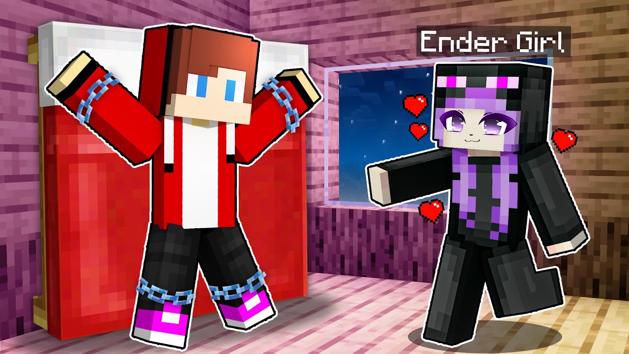 ENDER GIRL Kidnapped JJ in Minecraft Challenge - Maizen JJ and Mikey ...