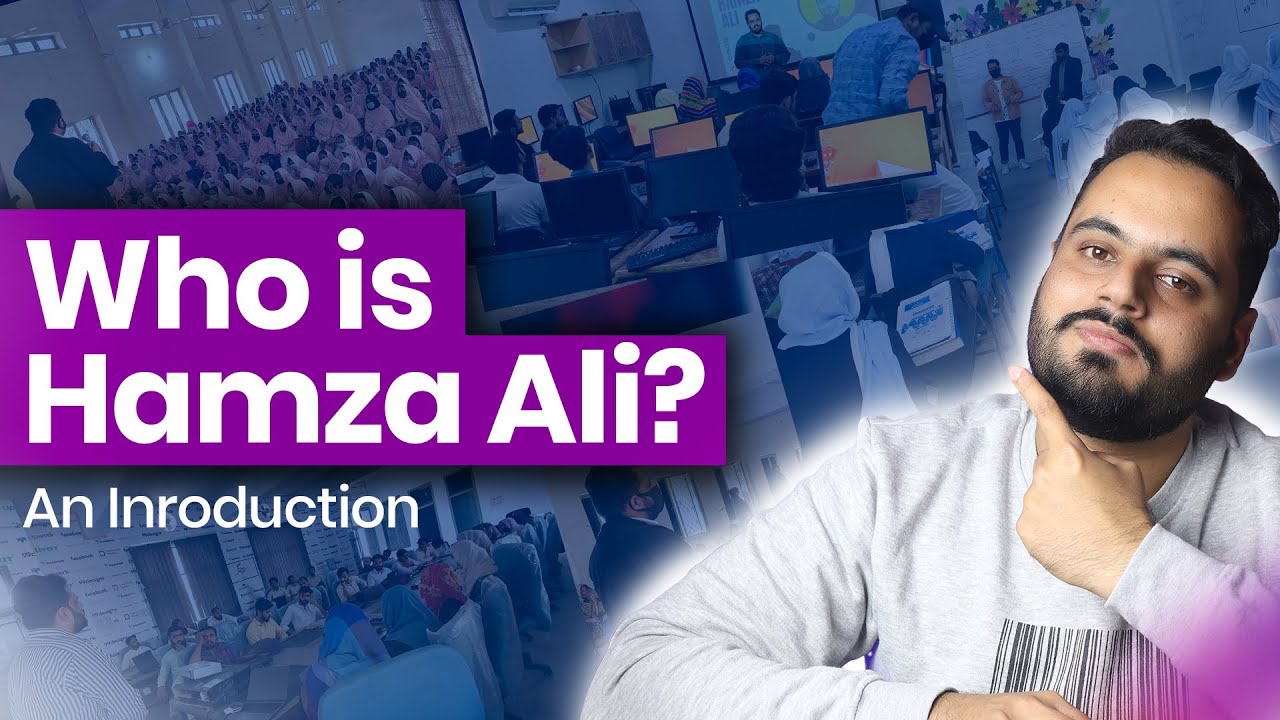 Who Is Hamza Ali? An Introduction - YouTube