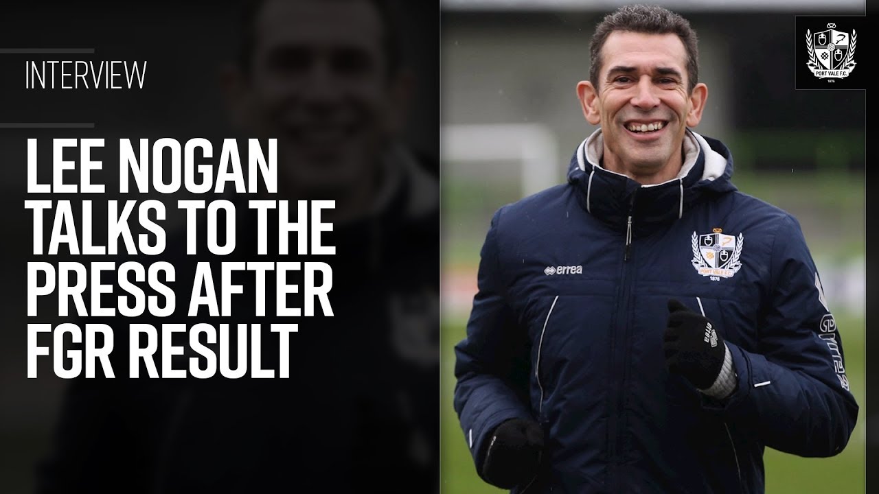 Lee Nogan Speaks to the Press Following FGR - YouTube