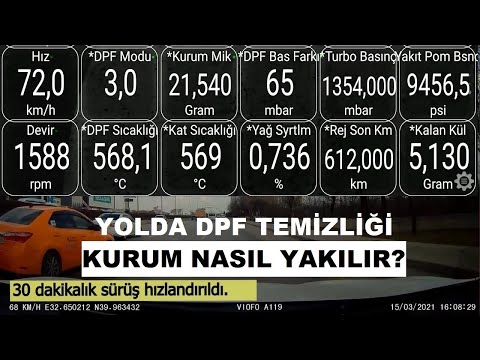 YOLDA DPF TEMIZLİĞİ KÜL YAKMA! DİZEL ARAÇDA REJENERASYON YARIDA KESİLİRSE NE OLUR?