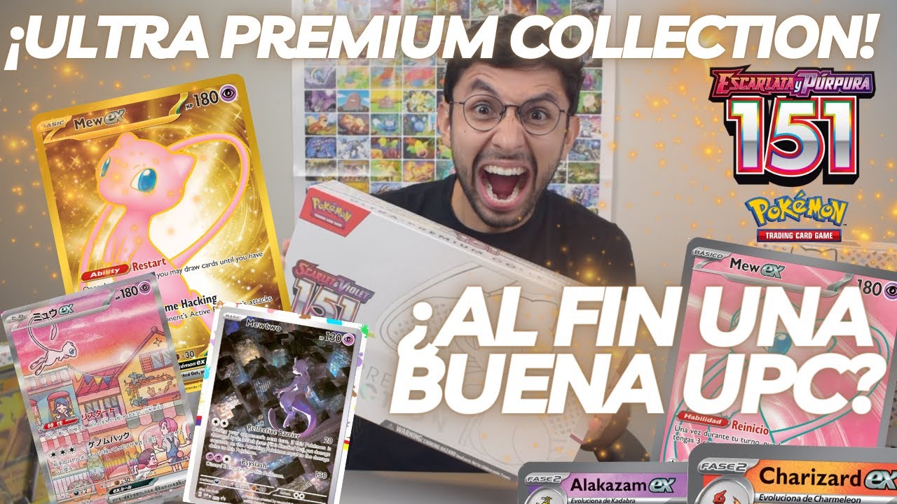 Ultra Premium Collection de Pokemon 151 - POKEMON TCG - YouTube