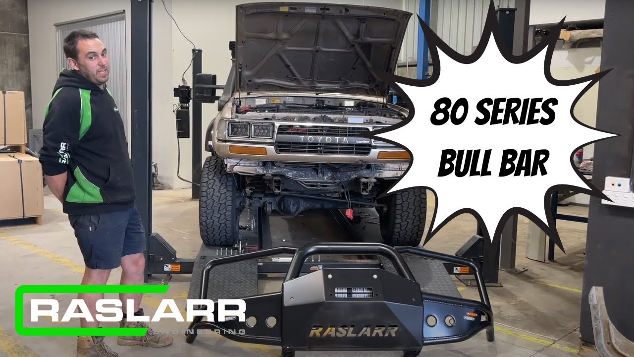 RASLARR - 80 Bull Bar Installation Guide - YouTube