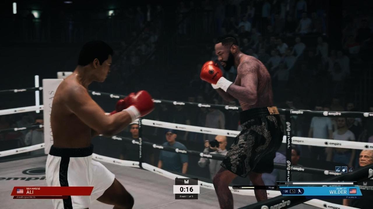 Undisputed Boxing Muhammad Ali VS DEONTAY WILDER multiplayer gameplay ...