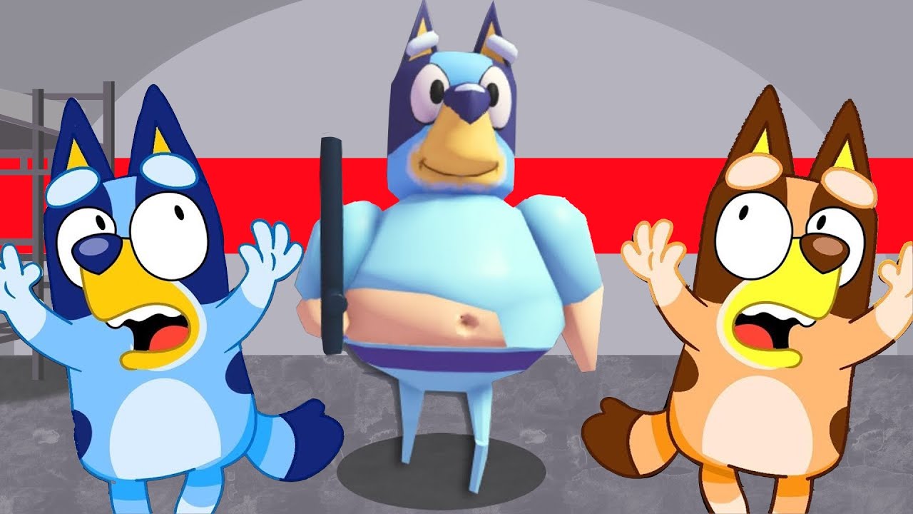 BLUEY and BINGO ESCAPE EVIL BLUEY PRISON! - YouTube